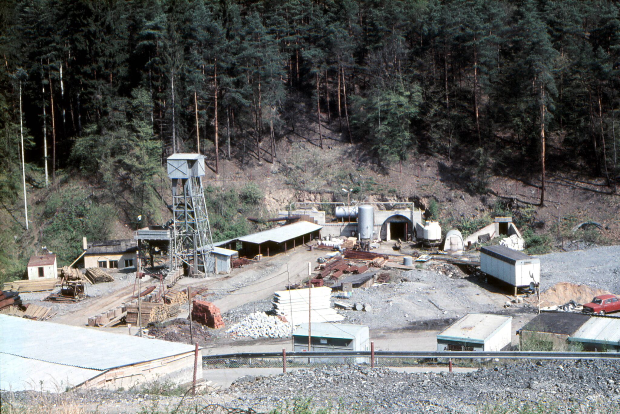 History of the Josef mine - Podzemní laboratoř Josef